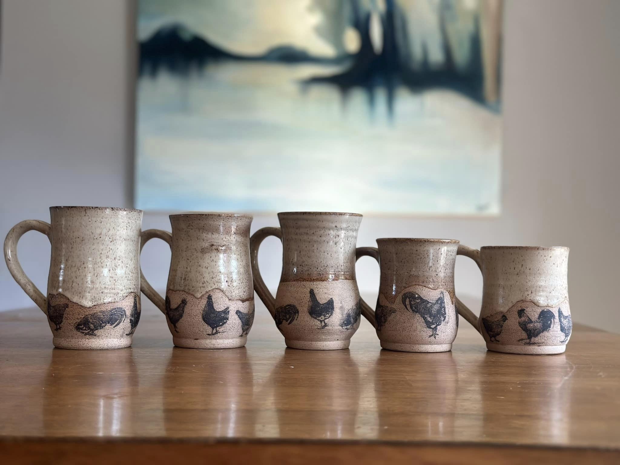 Chicken Mugs – UpstateHandcrafted